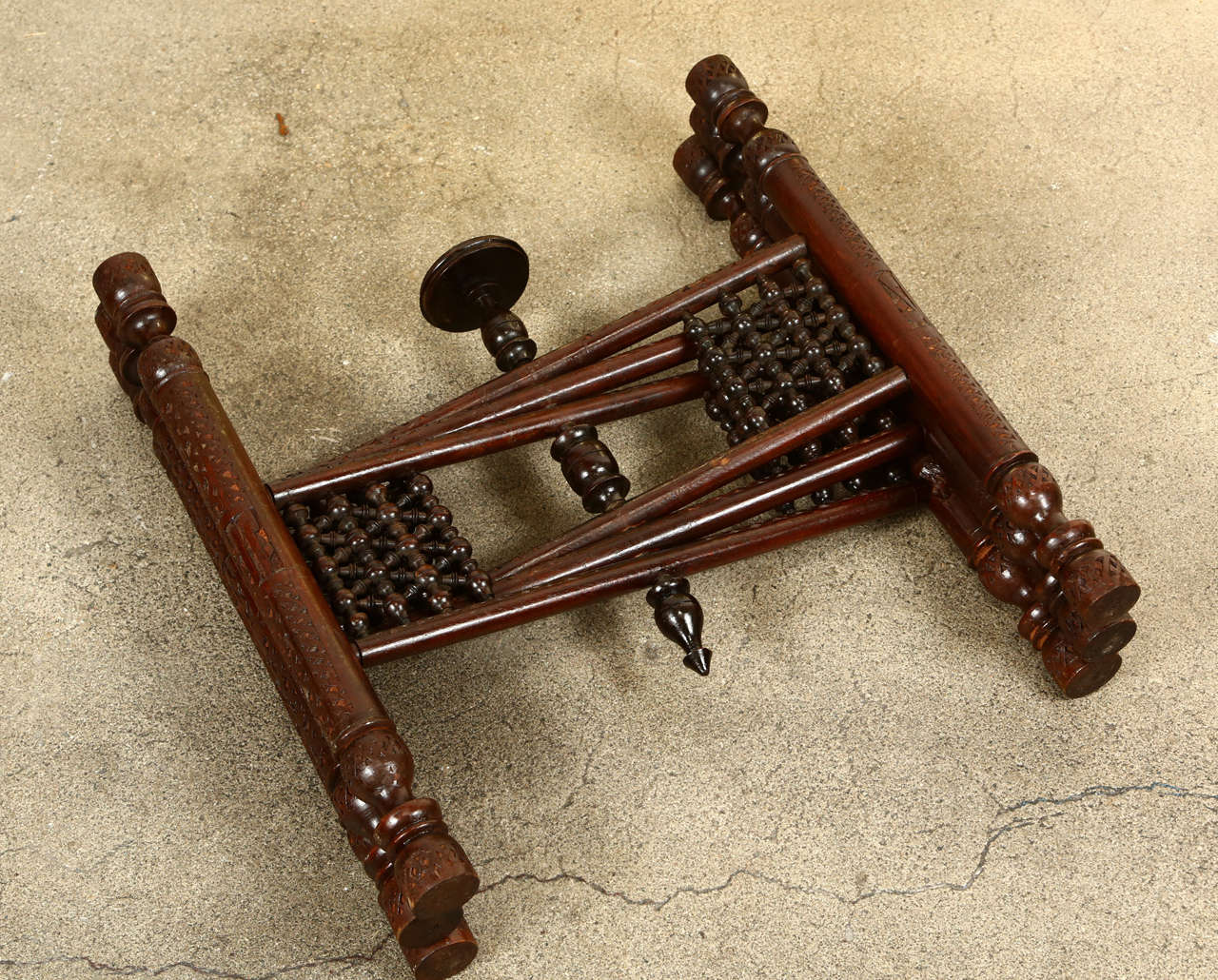 Antique Arabic Brass Tray Side Table at 1stDibs | arabic table, arab ...