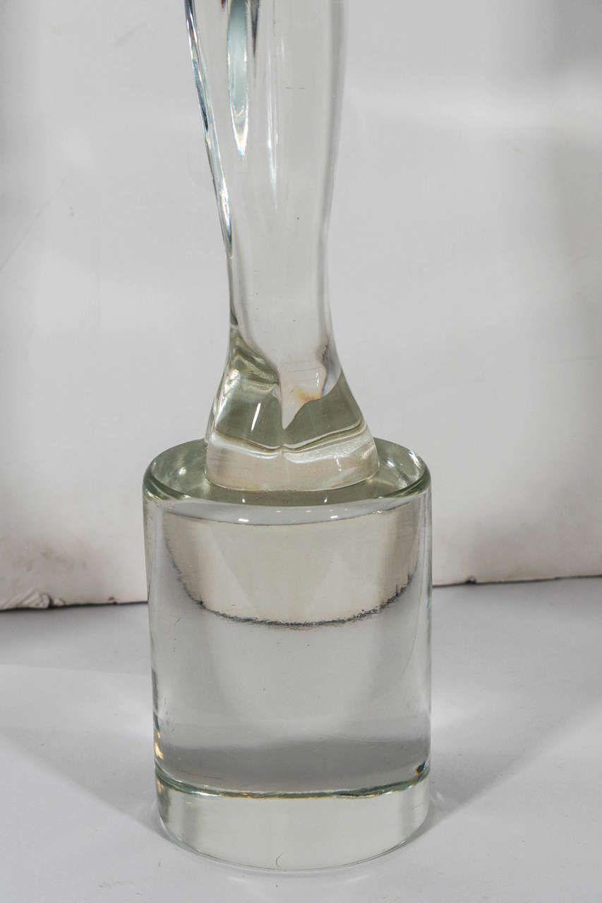 A Midcentury Murano Glass Sculpture of a Couple Embracing Inspired by ...