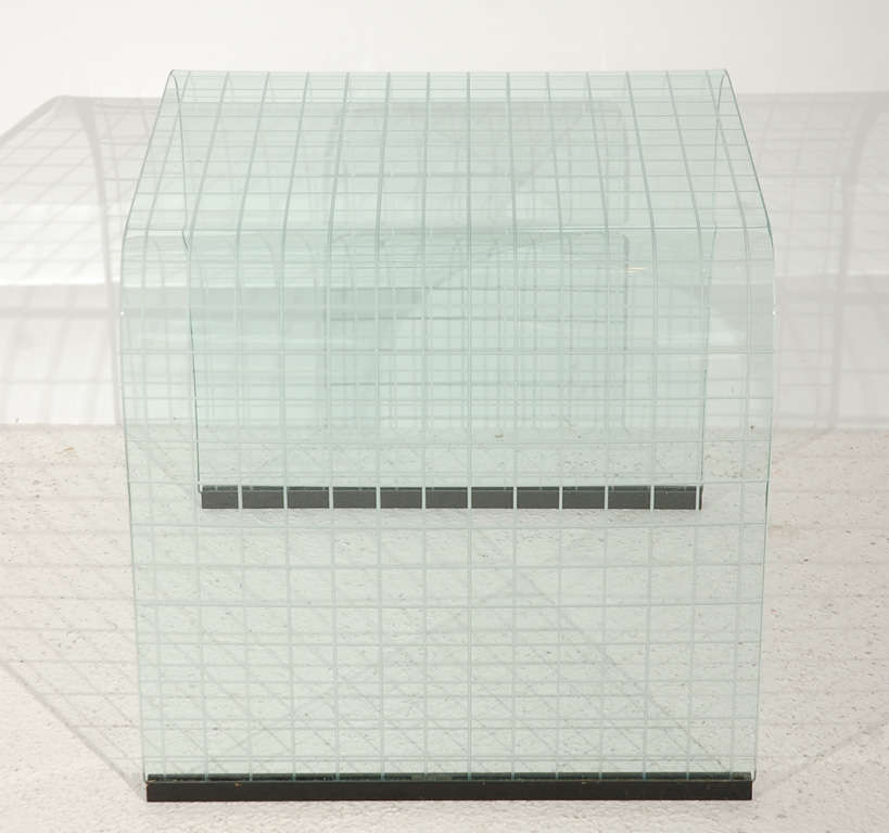 Glass Nesting Tables by Pace Collection at 1stDibs