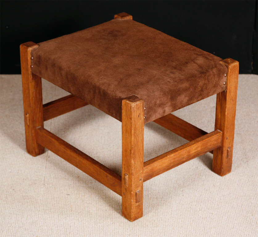 Gustav Stickley Arts and Crafts stool, USA circa 1900 For Sale at ...
