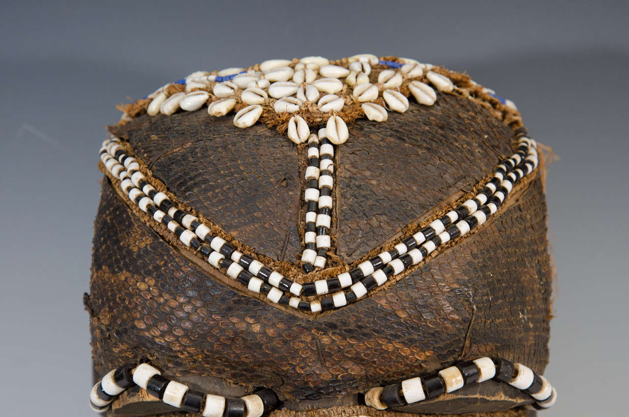 A Congo Tribal Decorative Helmet Mask Possibly By the Kuba at 1stDibs