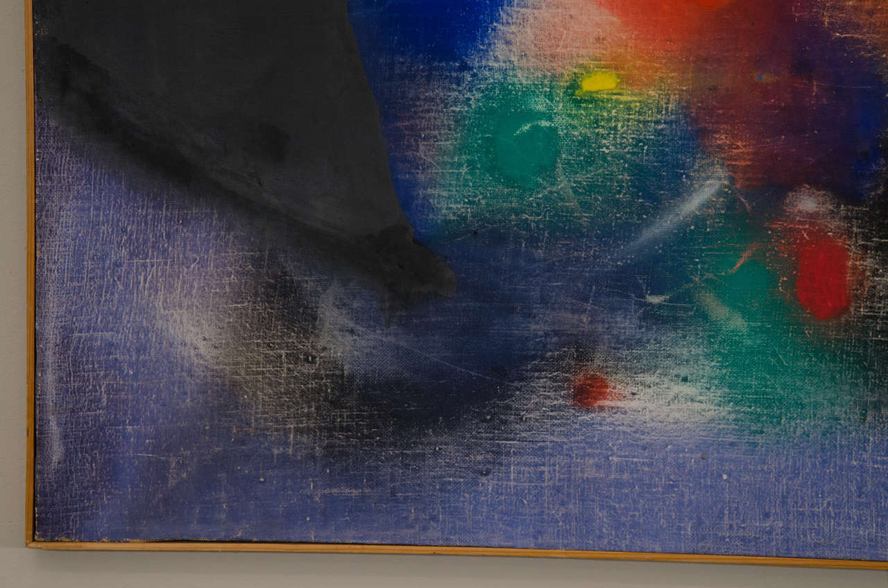 Midcentury Oil on Canvas by Artist Edmondo Bacci at 1stDibs | bacci ...