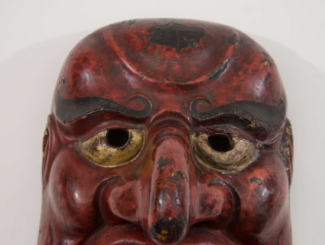 Edo Period Japanese Comic Demon Buaku Kyogen Mask at 1stDibs | buaku ...