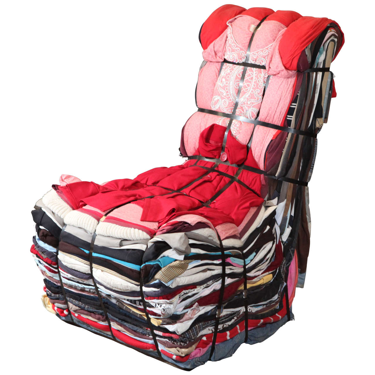 Tejo Remy Rag Chair, 1991 For Sale at 1stDibs | rag chair tejo remy, la ...