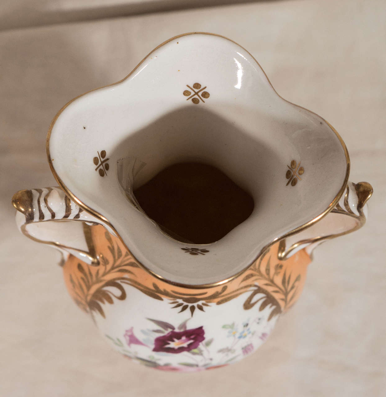 Antique Pair Victorian Porcelain Vases at 1stDibs | pictures of antique ...