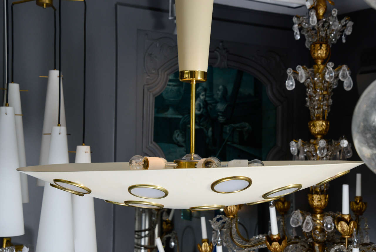 Nice Ceiling Lamp in the Style of Lumen at 1stDibs