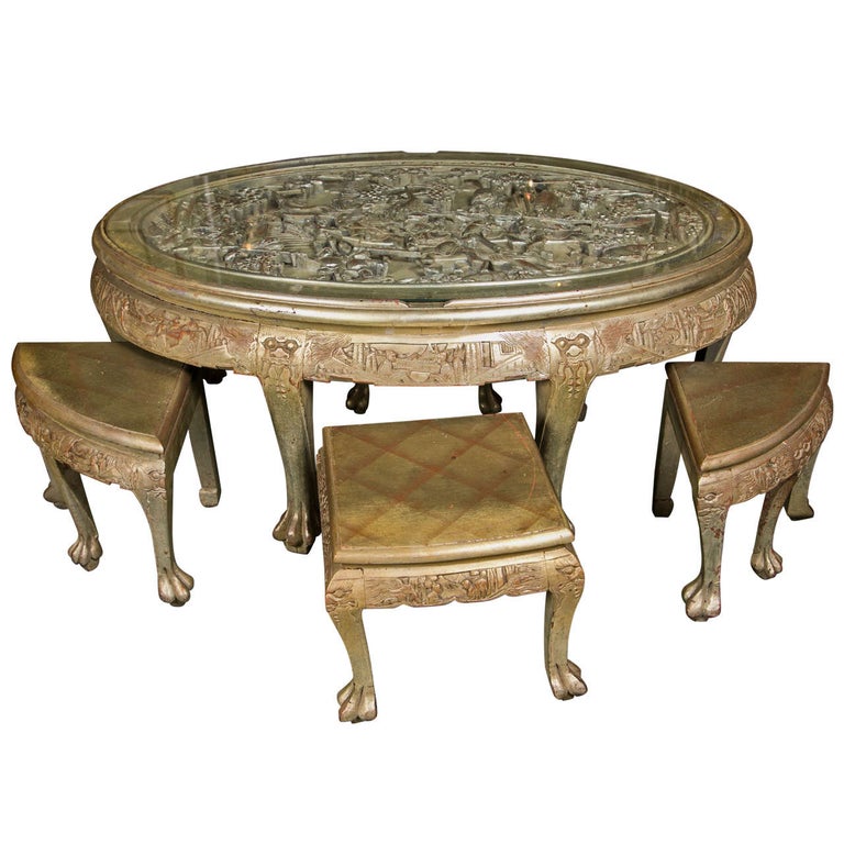 Cocktail Table Attributed to James Mont For Sale at 1stDibs