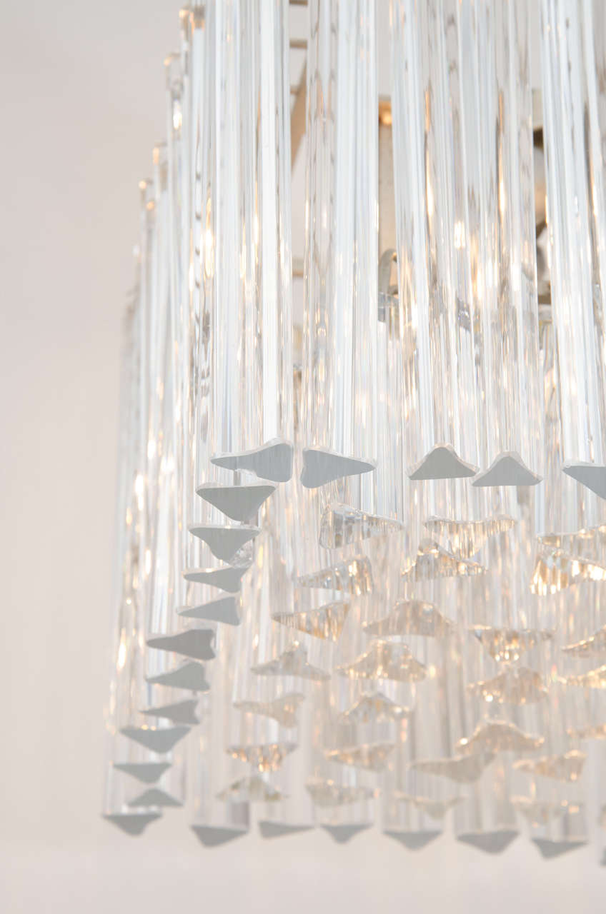 Beautiful Square Camer Chandelier at 1stDibs