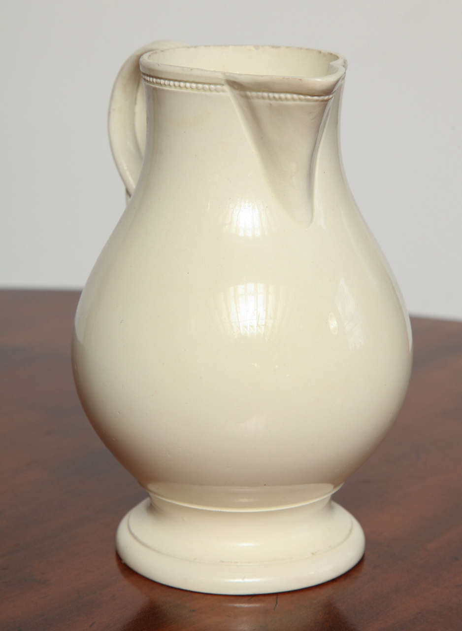 18th Century English Creamware Jug at 1stDibs