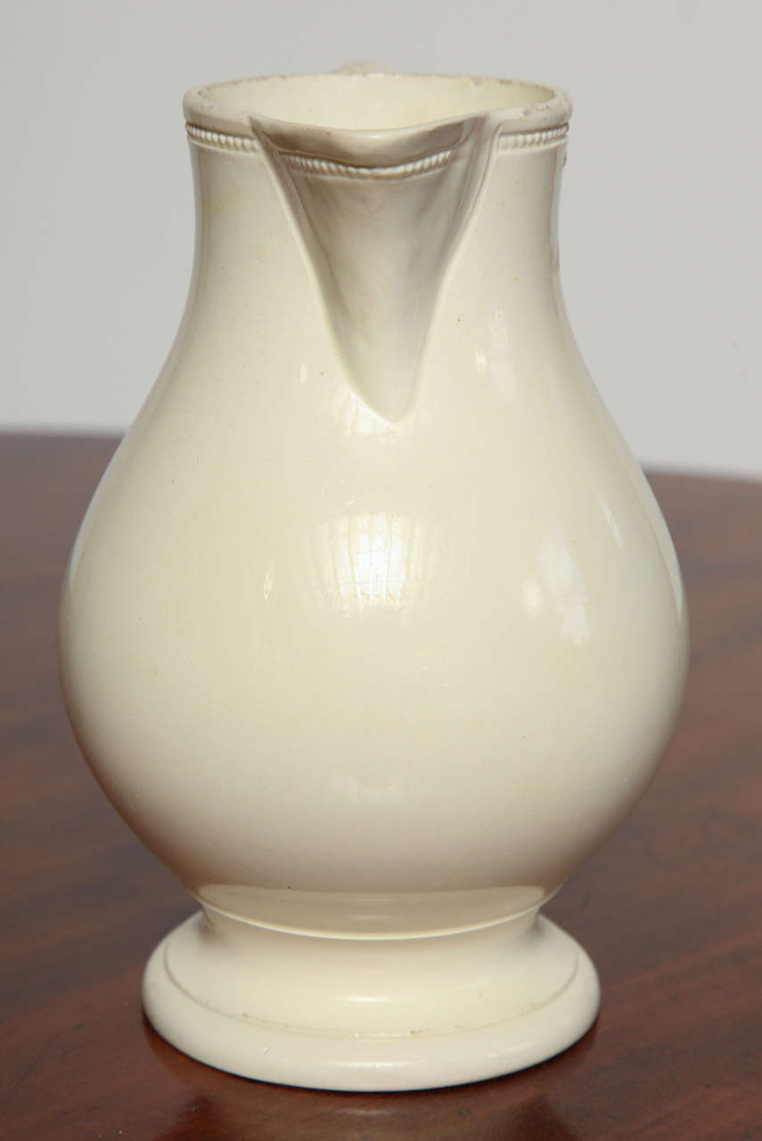 18th Century English Creamware Jug at 1stDibs