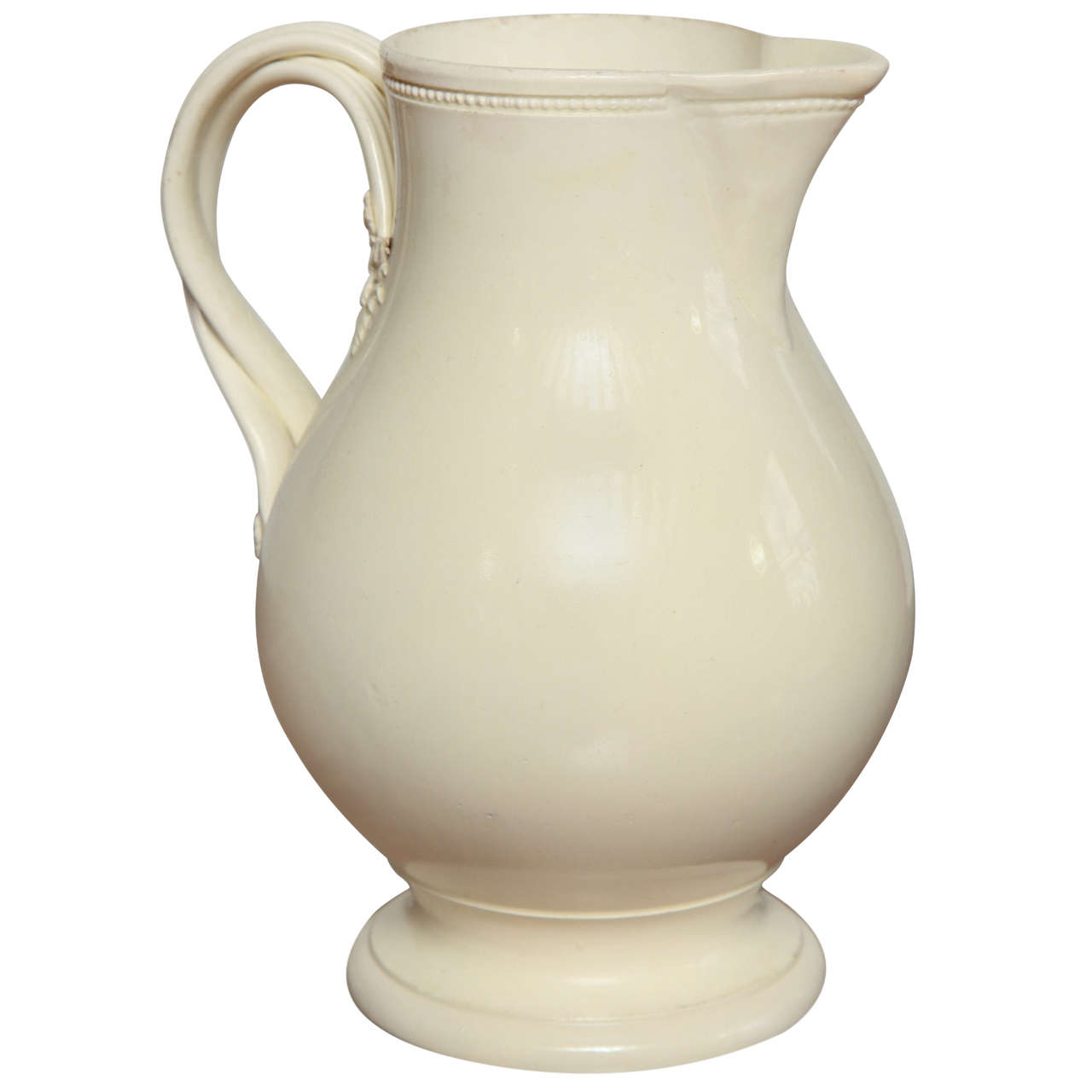 18th Century English Creamware Jug at 1stDibs