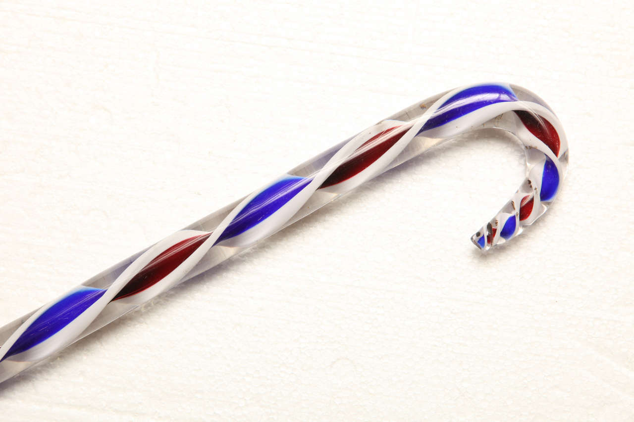 Glass Cane at 1stDibs