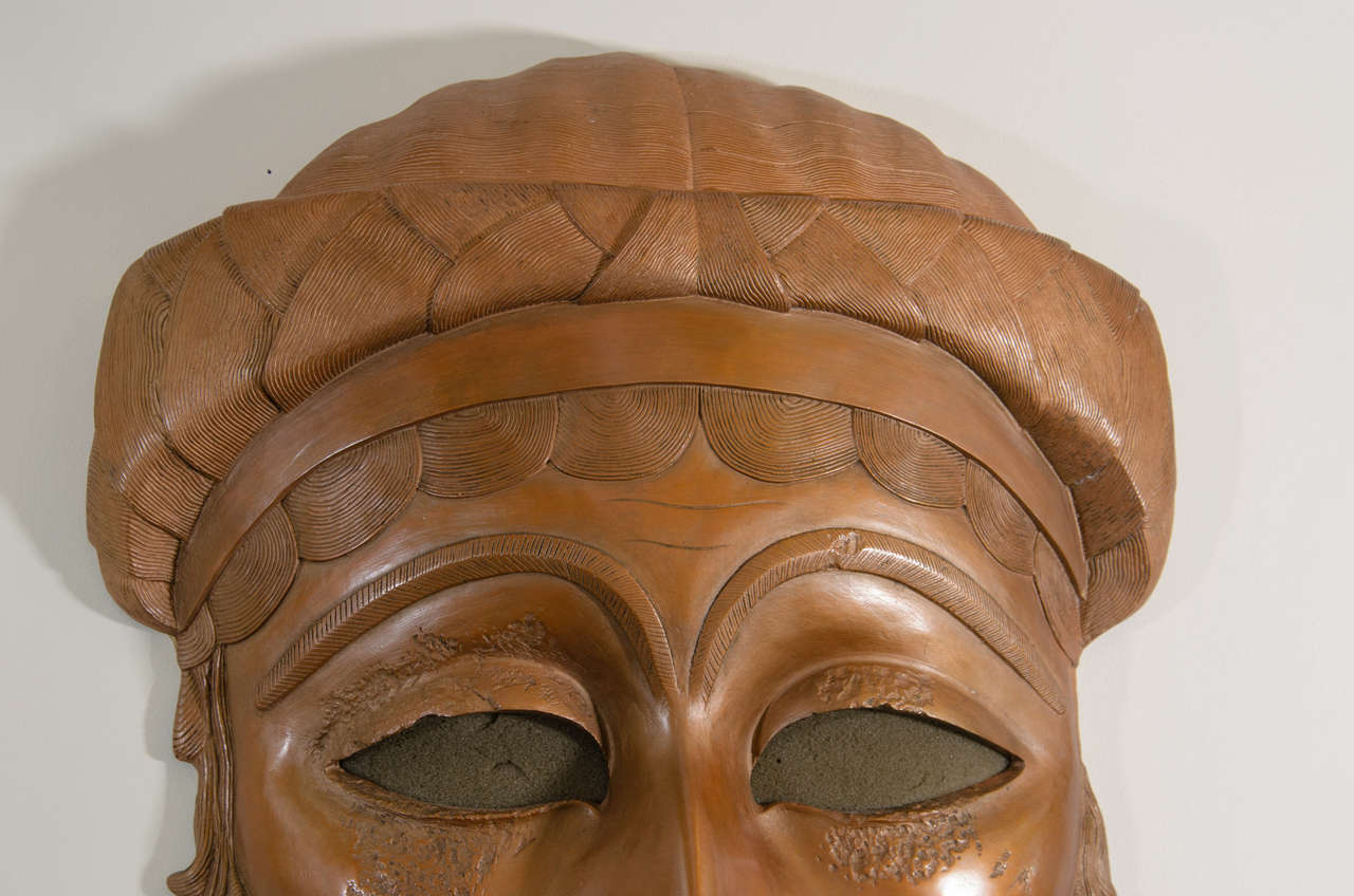 Bronze Sculpture of the Head of Iraqi King Sargon of Akkad at 1stDibs ...