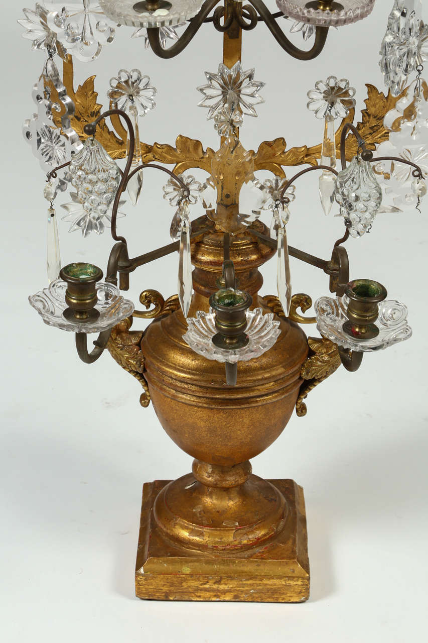 18th Century Italian Girandole Candelabra For Sale at 1stDibs