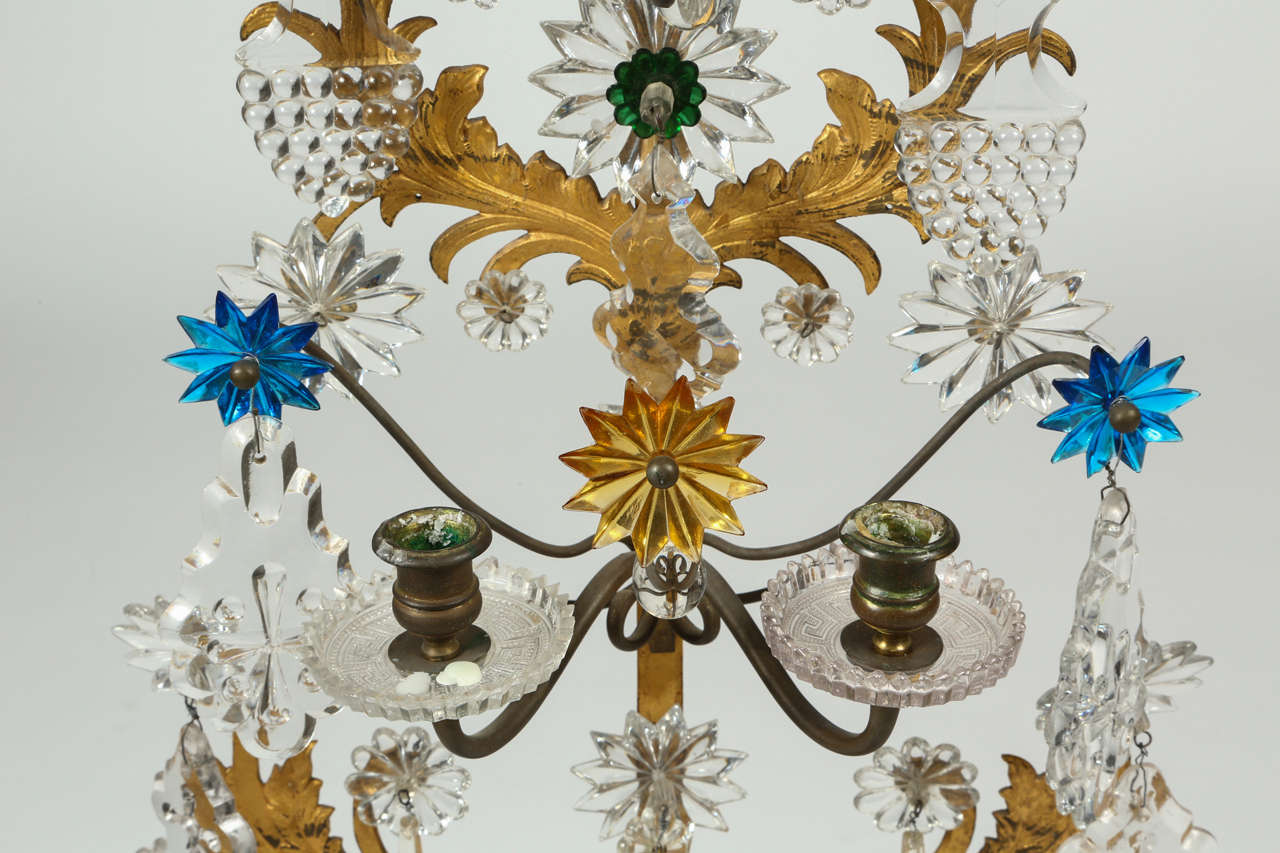 18th Century Italian Girandole Candelabra For Sale at 1stDibs