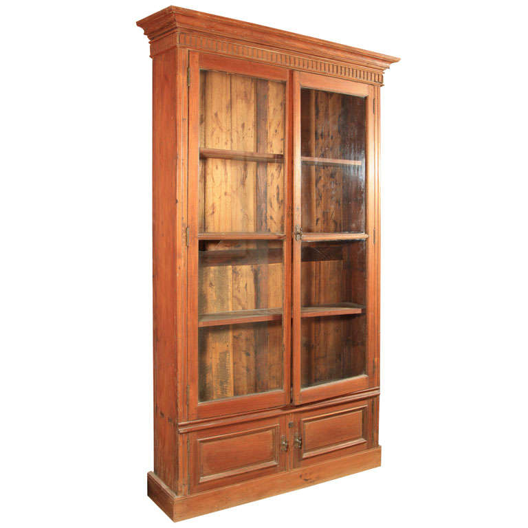 Solid Teak Bookcase For Sale at 1stDibs