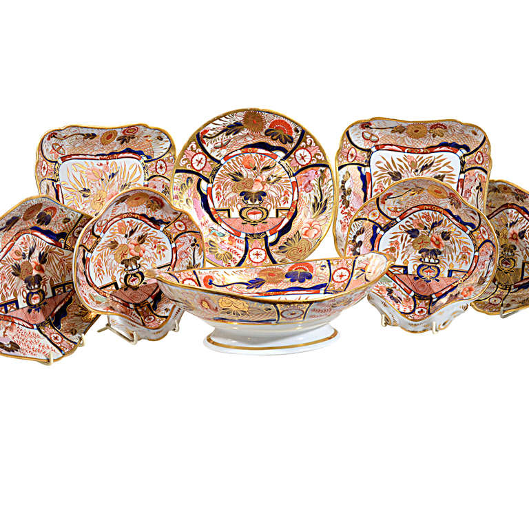 Coalport Imari Porcelain Part Dinner Service in "Admiral Nelson ...