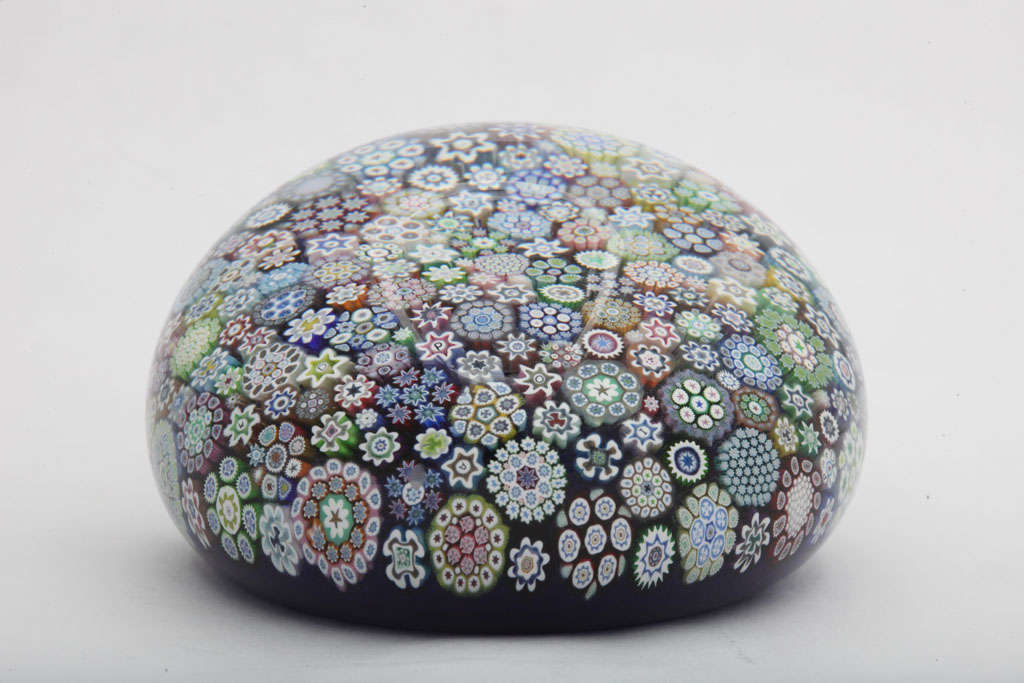 Peter McDougall Close Packed Millefiori Paperweight at 1stDibs | peter ...