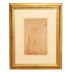 Red Chalk Study of a Tree at 1stDibs