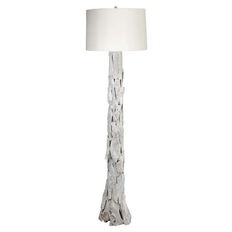 Driftwood Floor Lamp at 1stDibs