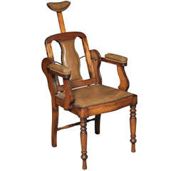 Victorian Barber Chair at 1stDibs