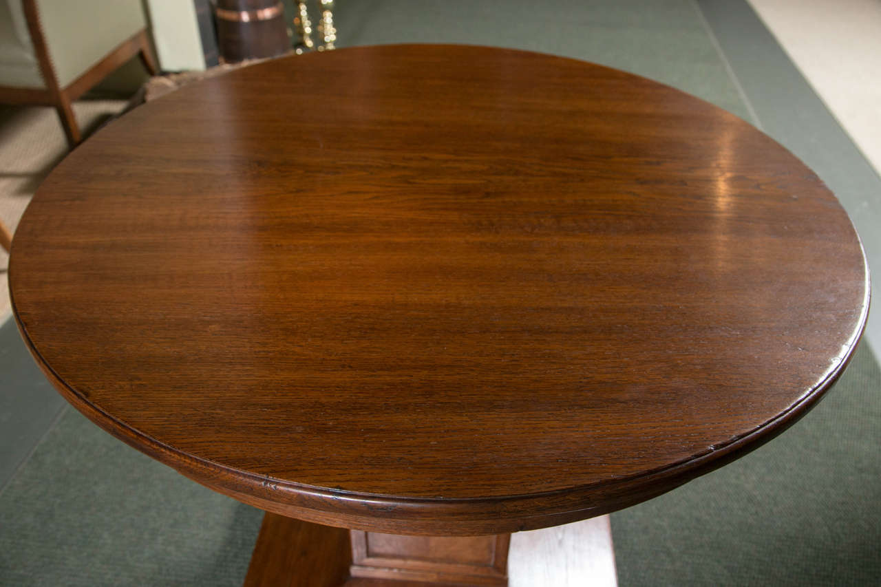 Arts and Crafts Oak Center Table at 1stDibs