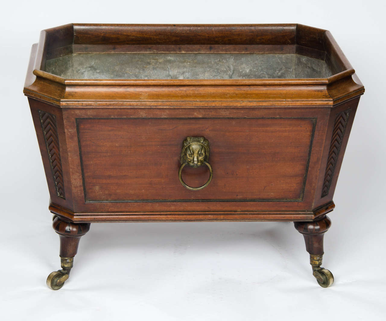 Regency mahogany cellarette at 1stDibs
