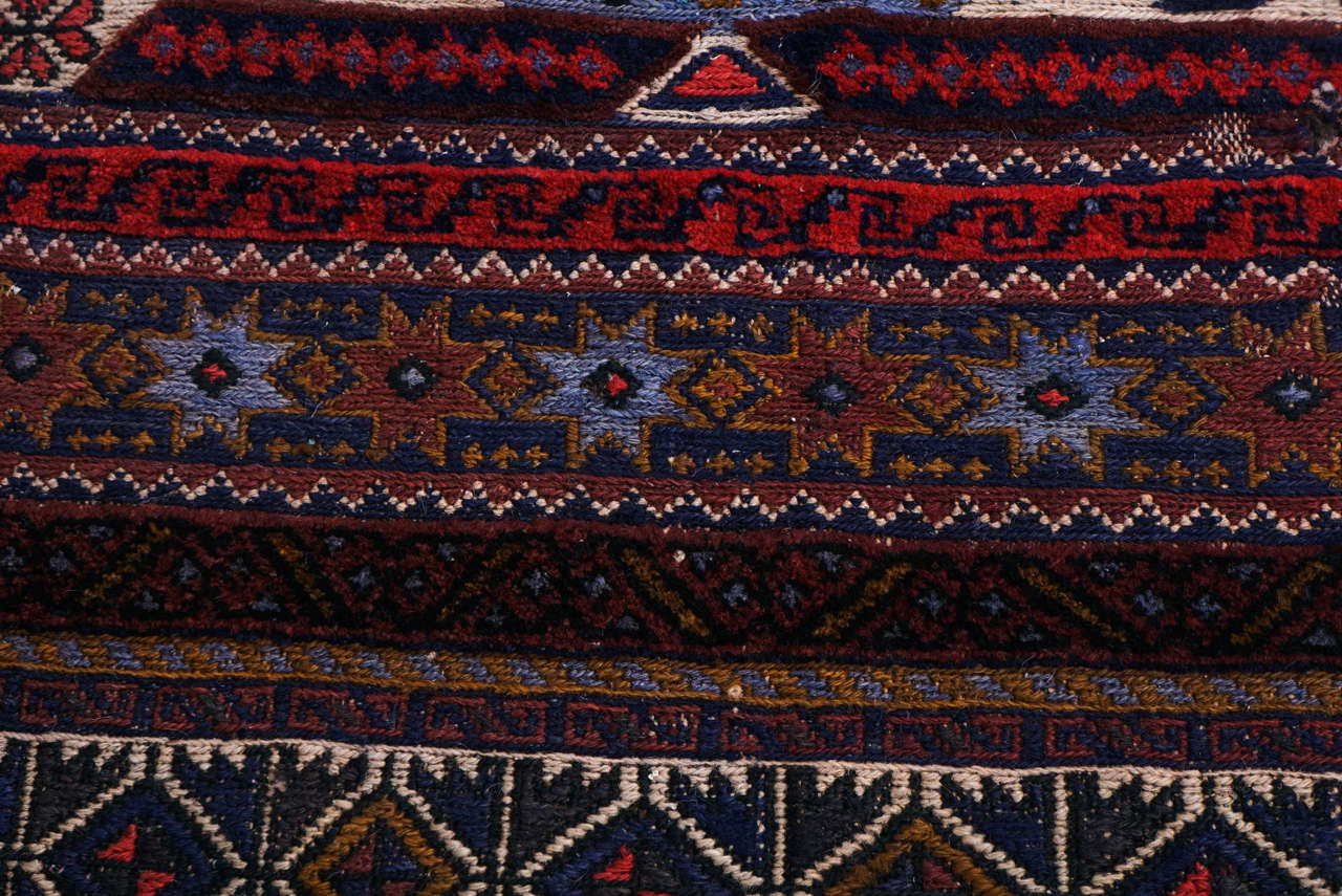 Handmade Beautiful Throw Rug or Carpet For Sale at 1stDibs