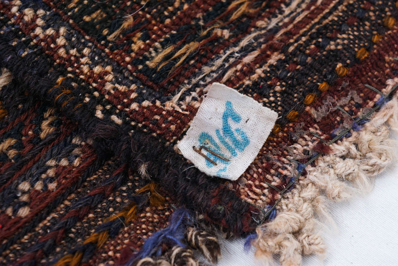 Handmade Beautiful Throw Rug or Carpet For Sale at 1stDibs