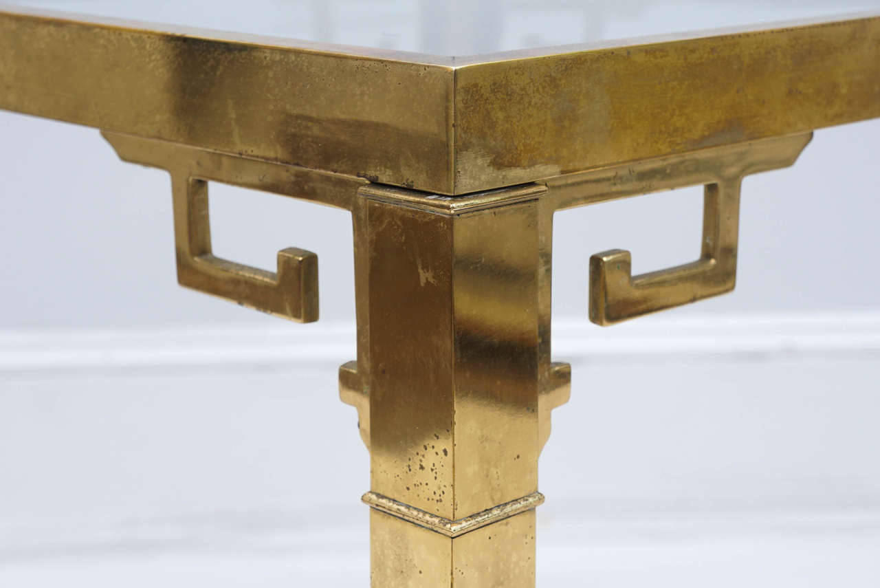 Pair of Mastercraft End Tables with Greek Key Details For Sale at ...