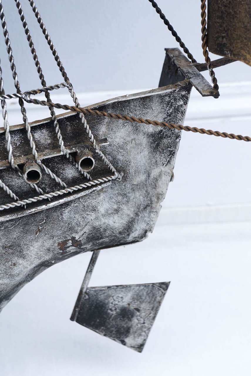 Large Model Ship Wall Decor For Sale at 1stDibs