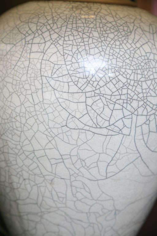 Fine Marc Ward Rakú Pottery Table Lamps at 1stDibs