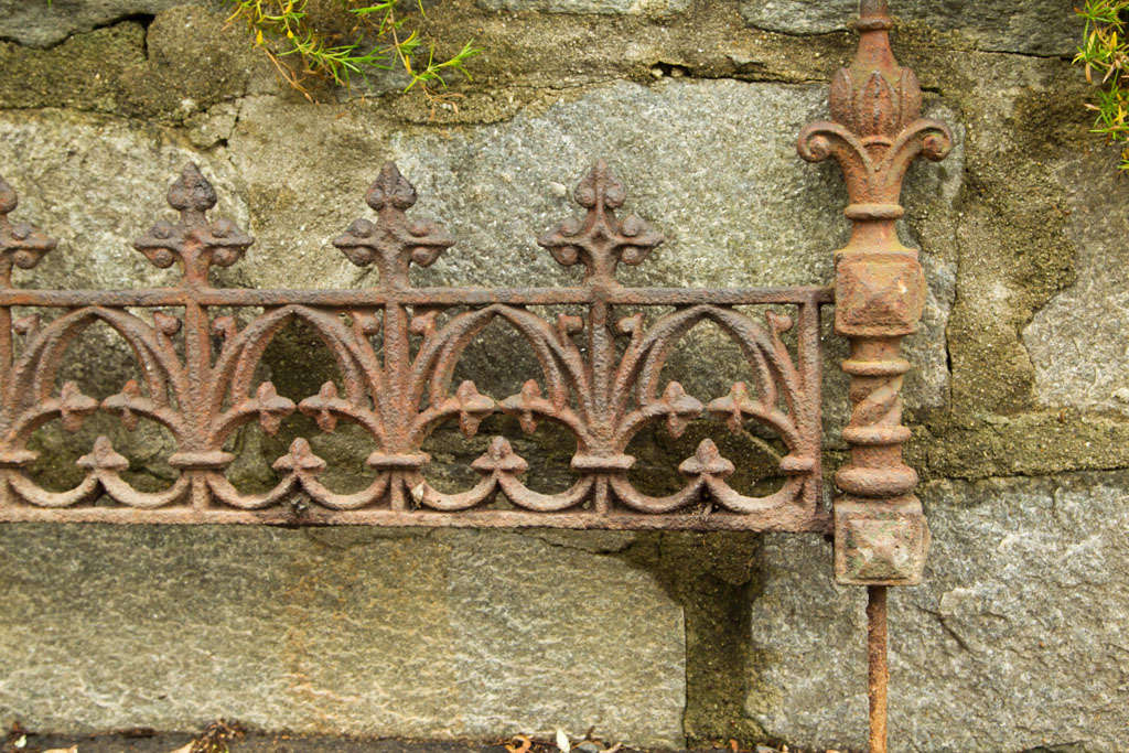 19th C Cast Iron Garden Edging at 1stDibs | wrought iron garden edging ...