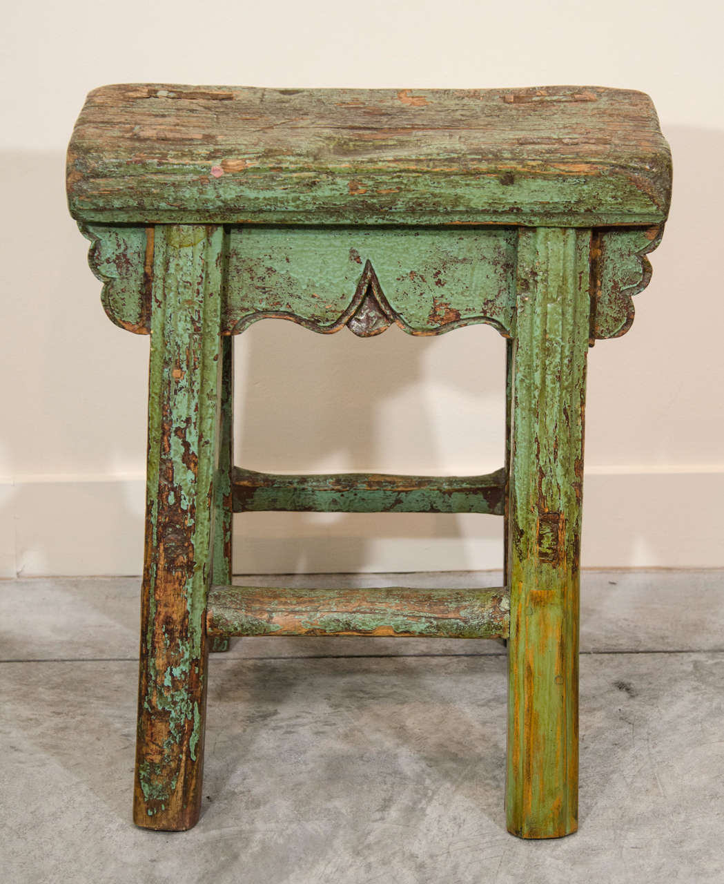 Antique Chinese Provincial Stool at 1stDibs