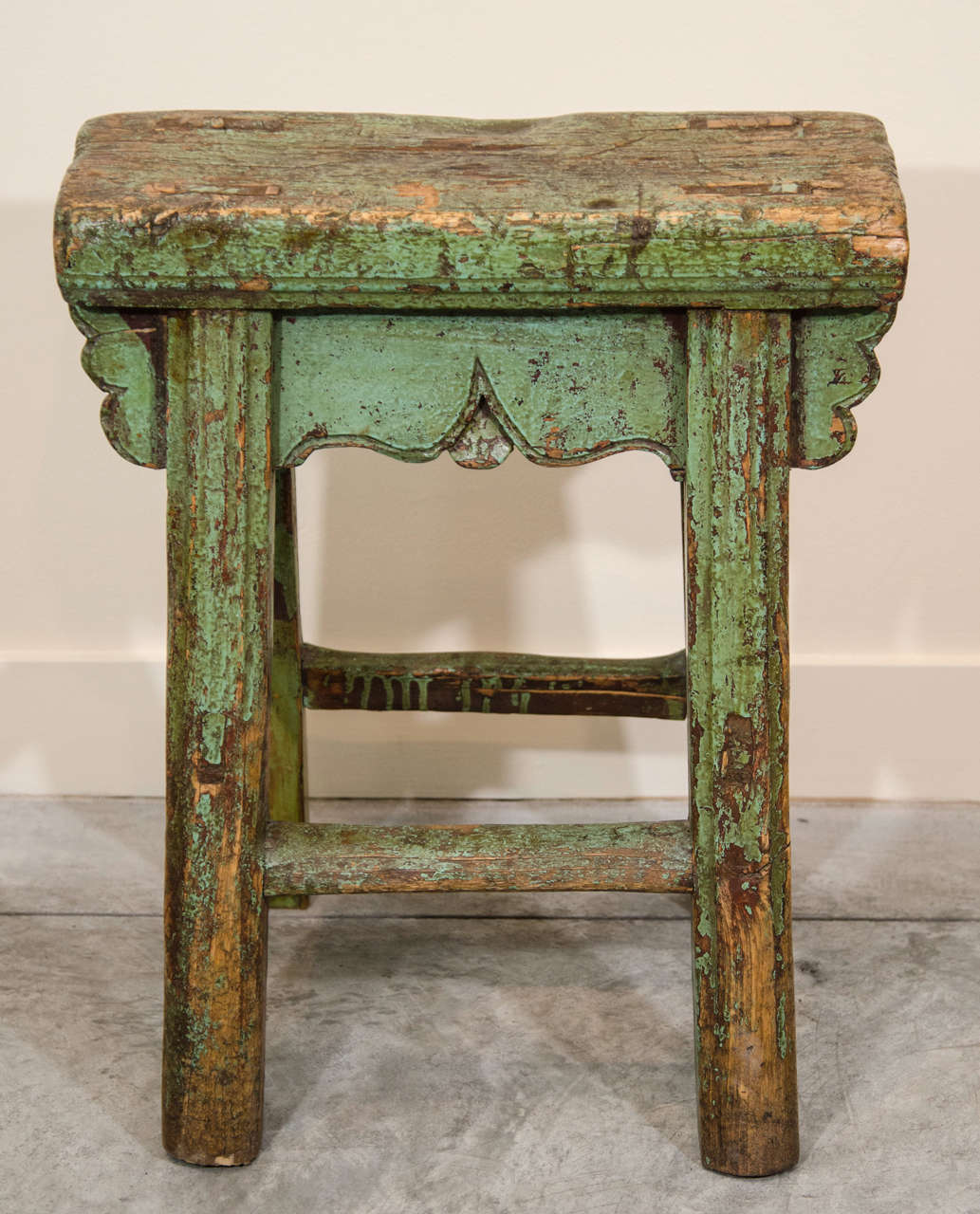 Antique Chinese Provincial Stool at 1stDibs