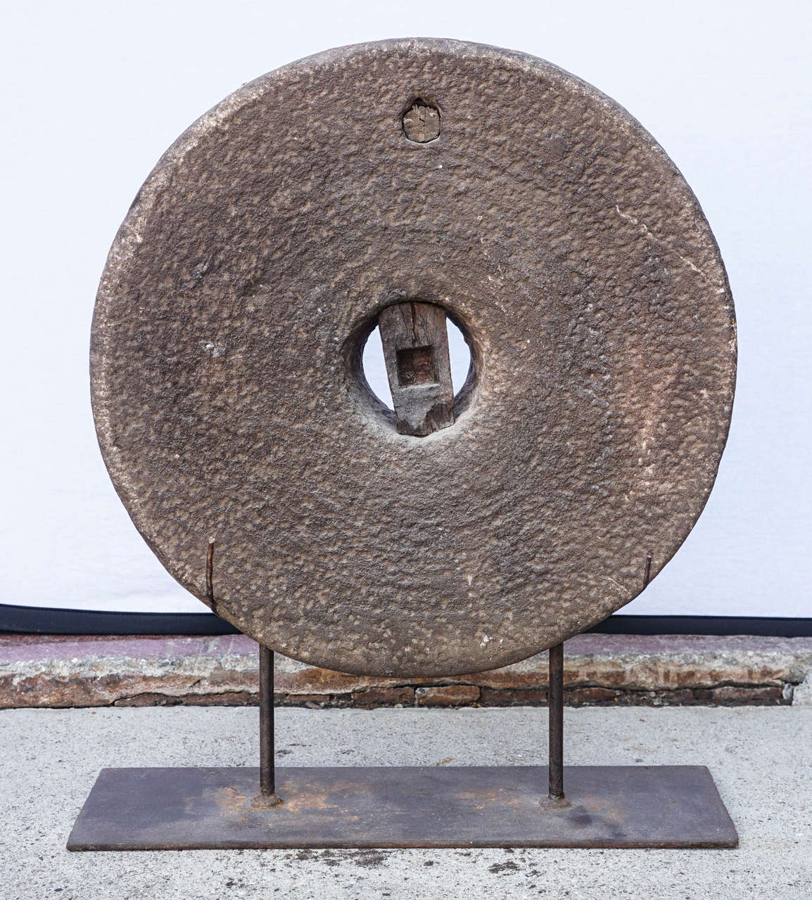 19th Century Millstone on a stand For Sale at 1stDibs
