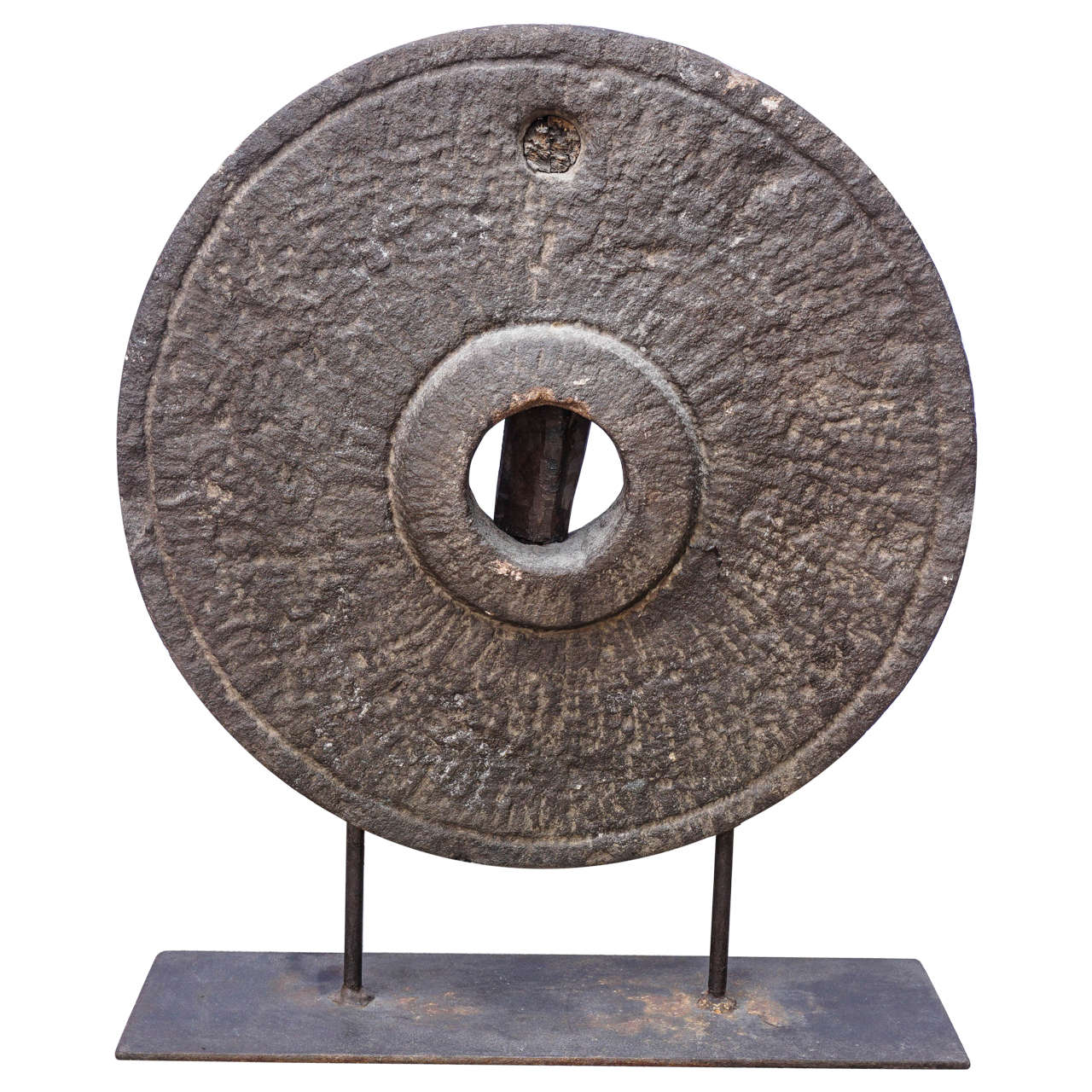 19th Century Millstone on a stand For Sale at 1stDibs