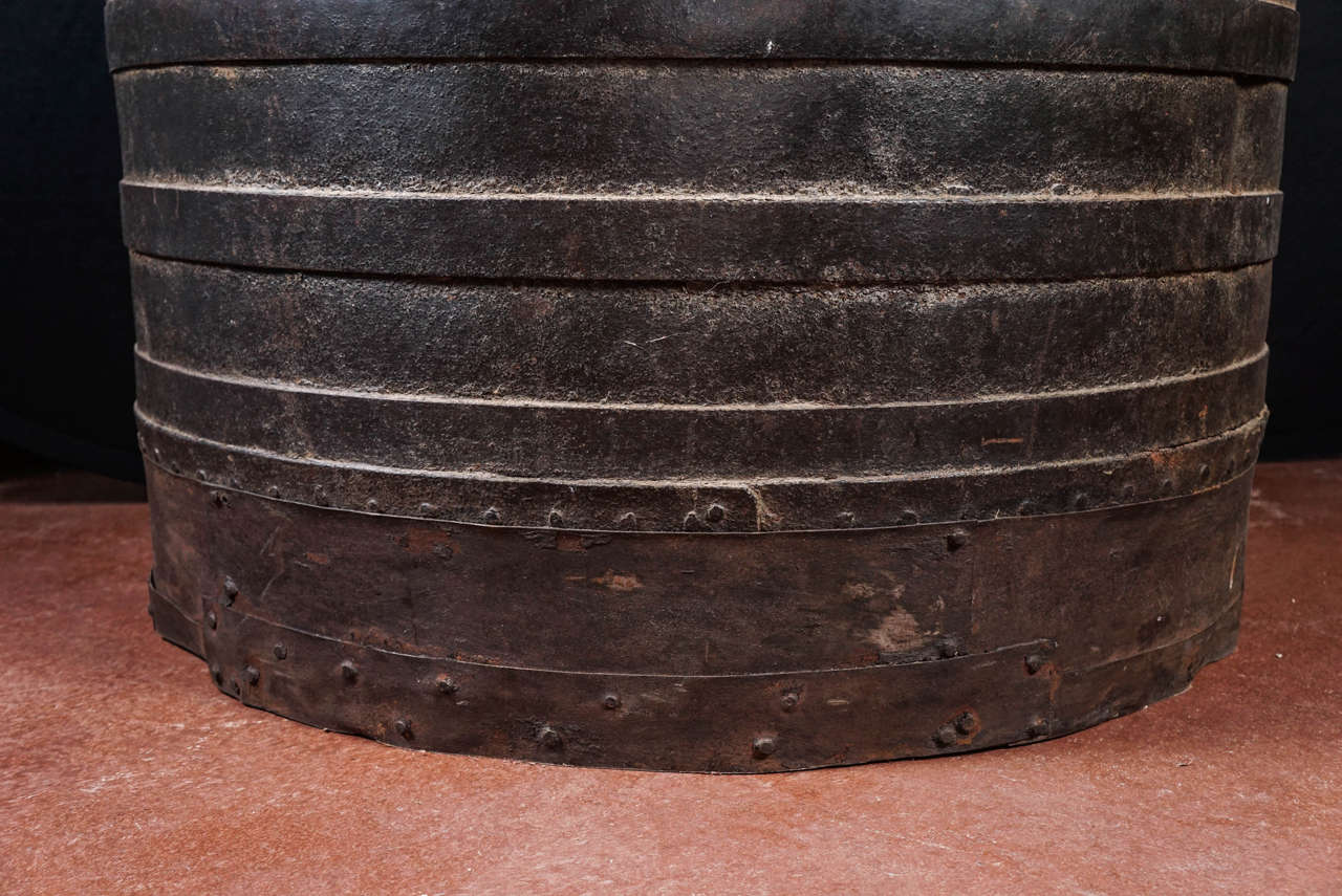 Midcentury Iron Industrial Storage Container For Sale at 1stDibs