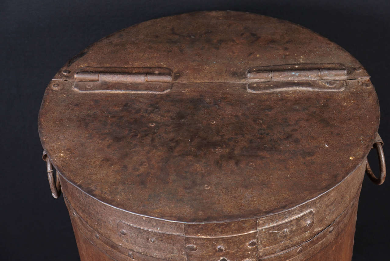 Midcentury Iron Industrial Storage Container at 1stDibs | container ...