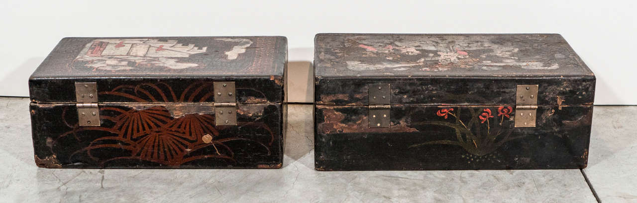 Painted Chinese Lacquer Boxes at 1stDibs | chinese lacquer boxes ...