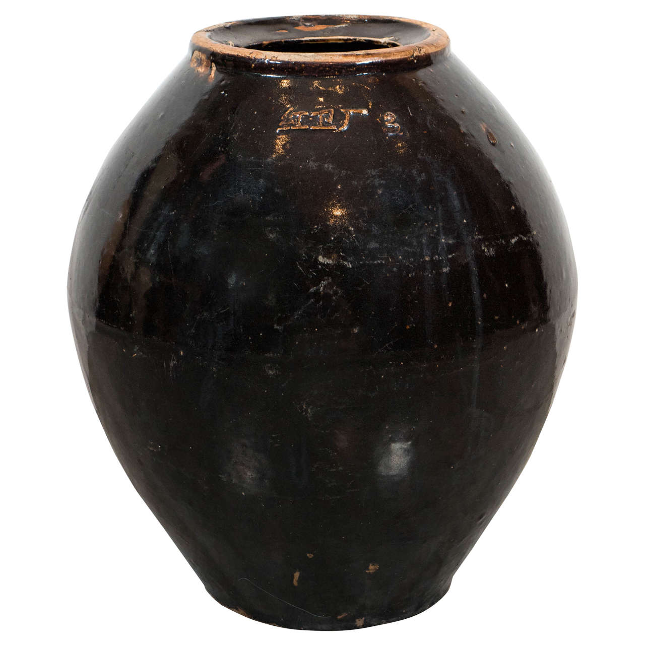 Ceramic Wine Jar at 1stDibs