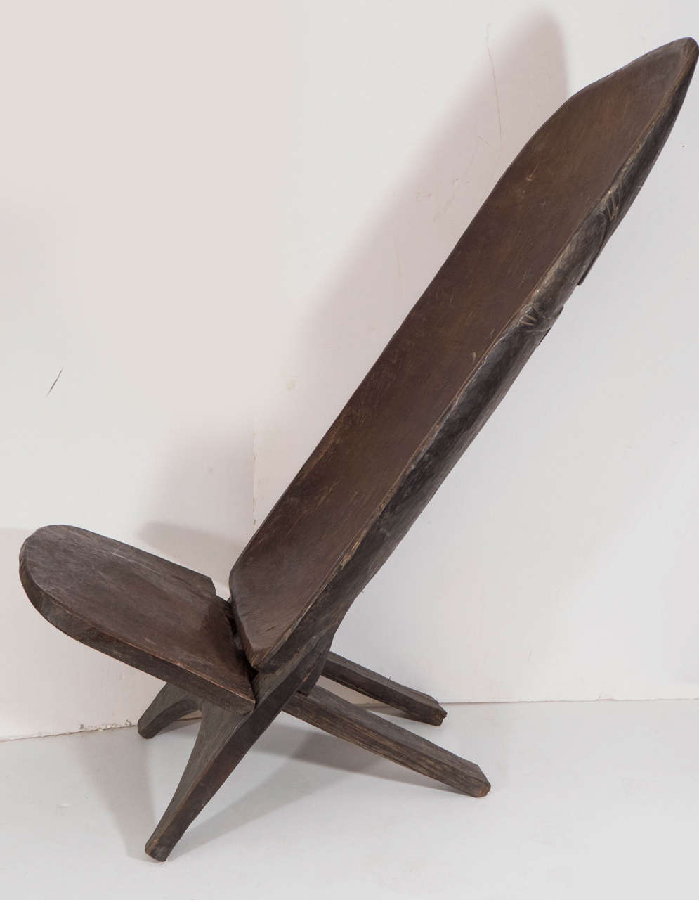 African Two Piece Chair For Sale at 1stDibs