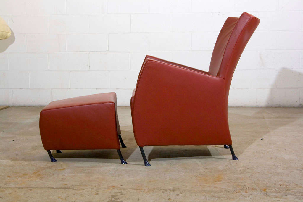 Montis Windy Easy Chair and Ottoman at 1stDibs | montis windy chair