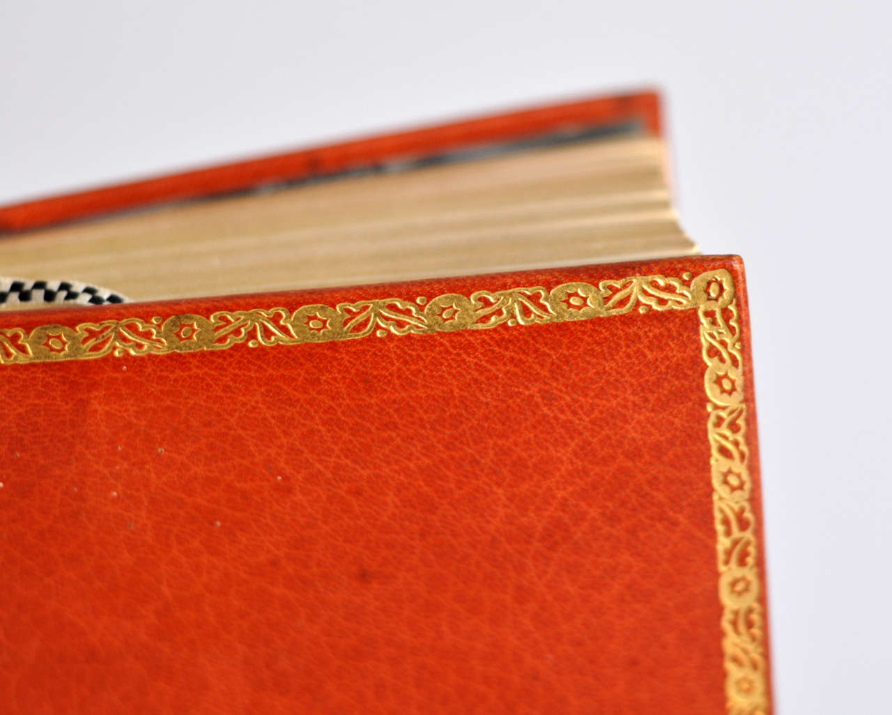 Rare Wiener Werkstatte Gilt Leather Book Binding at 1stDibs