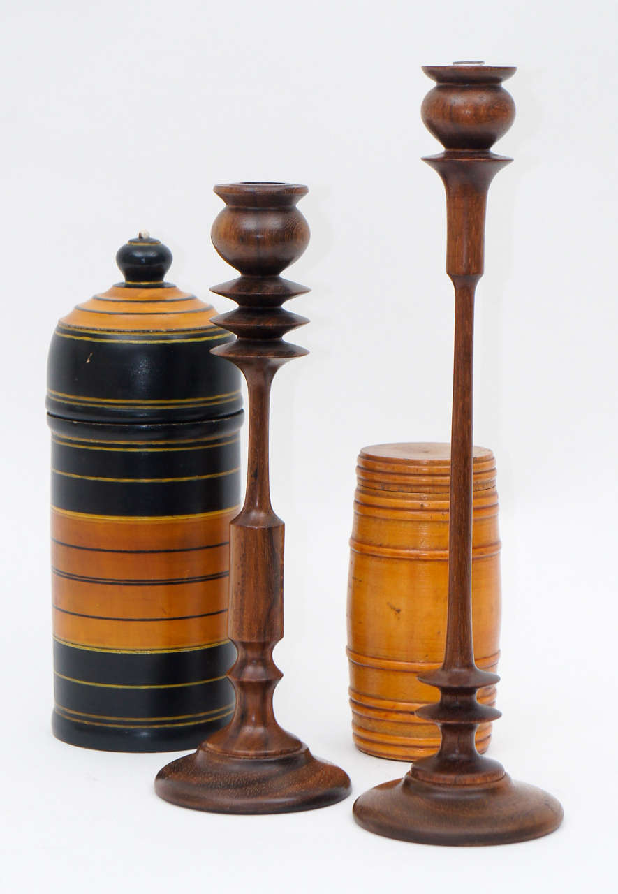 Unique Turned Wooden Objects at 1stDibs