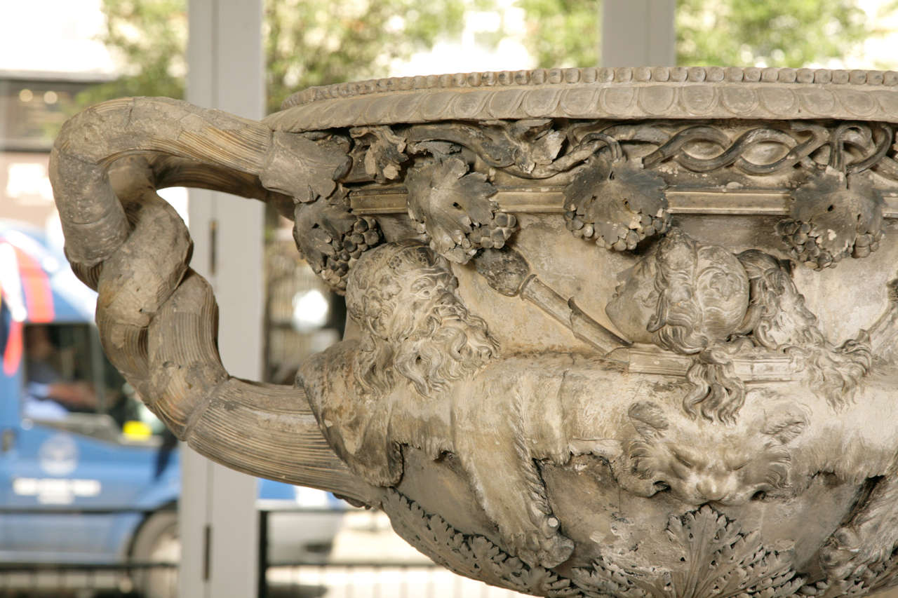 Monumental Coade Stone Copy of the Warwick Vase, Cast in 1817 at 1stDibs