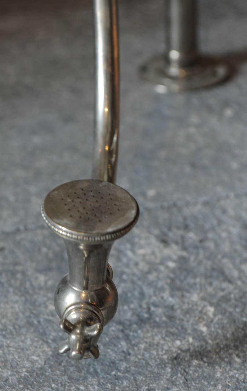 Original French Free-Standing Nickel Needle Shower at 1stDibs | needle ...