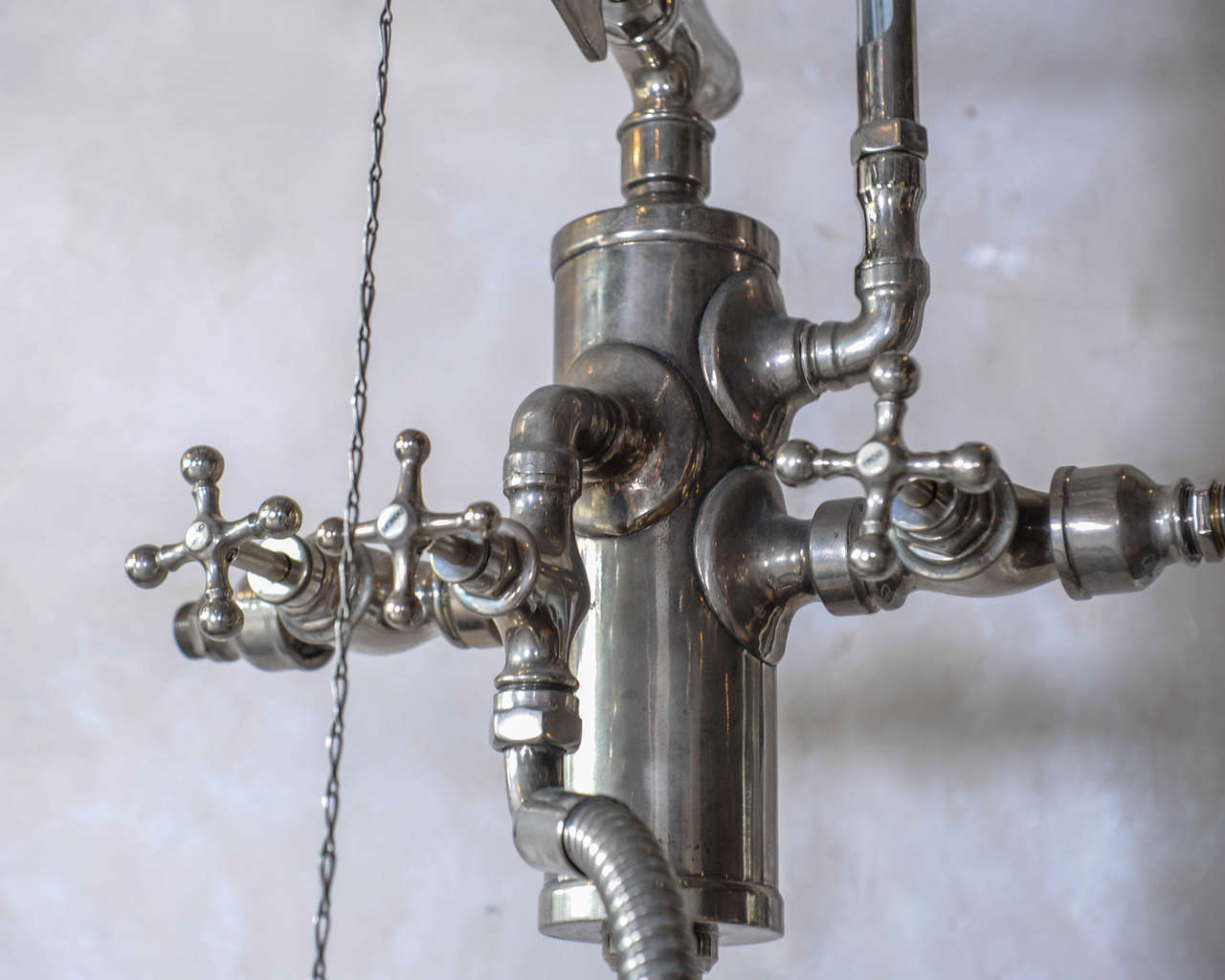 Original French Free-Standing Nickel Needle Shower at 1stDibs | needle ...