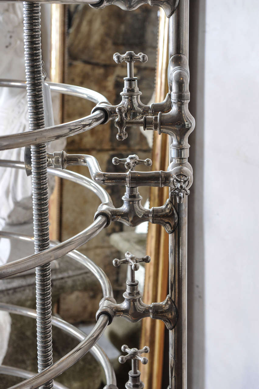 Original French Free-Standing Nickel Needle Shower at 1stDibs | needle ...