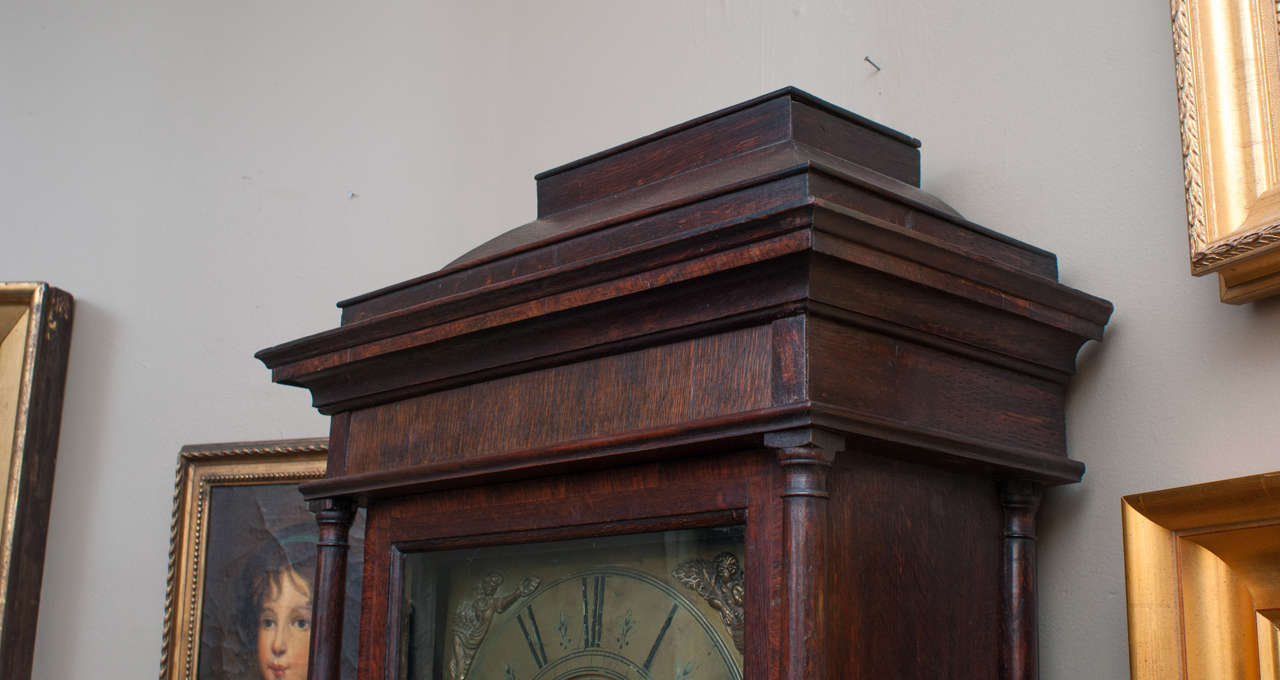 Early English One-Handed Tall Case Clock (Grandfather) at 1stDibs | one ...